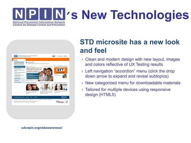NPIN's New Technologies Coming Soon! | PPT