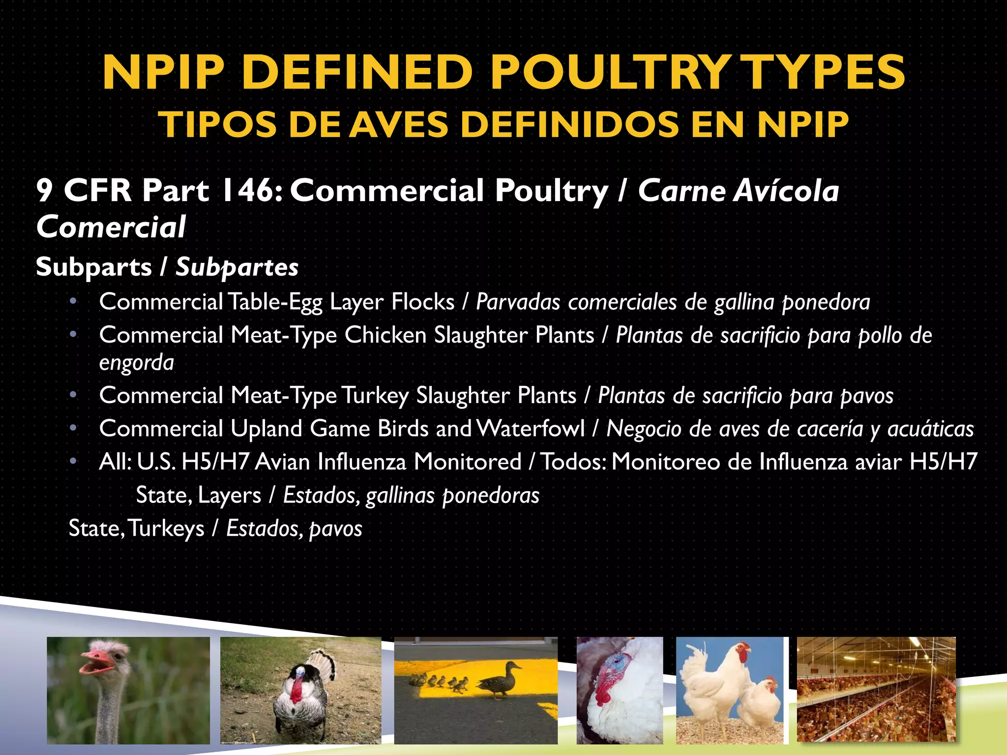 National Poultry Improvement Plan Overview | PPT