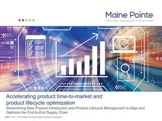 Accelerating product time-to-market and product lifecycle optimization ...