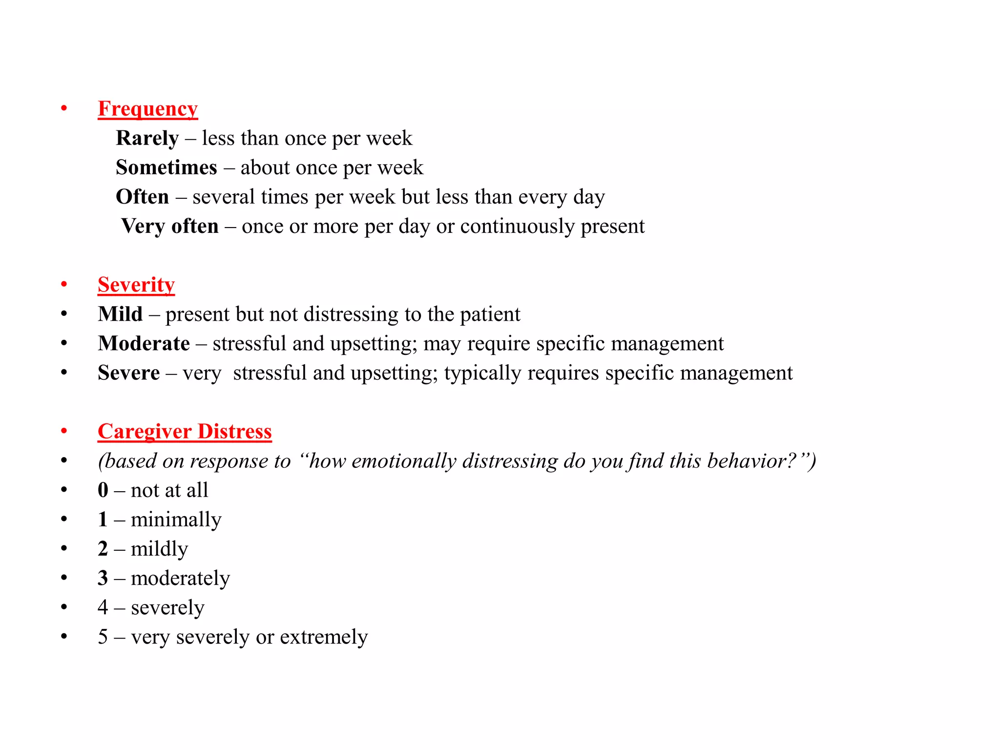 The Neuropsychiatric Inventory Questionnaire presentation | PPTX ...