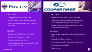 Speed up New Product Introduction (NPI) SAP Processes by 50% or More | PPTX