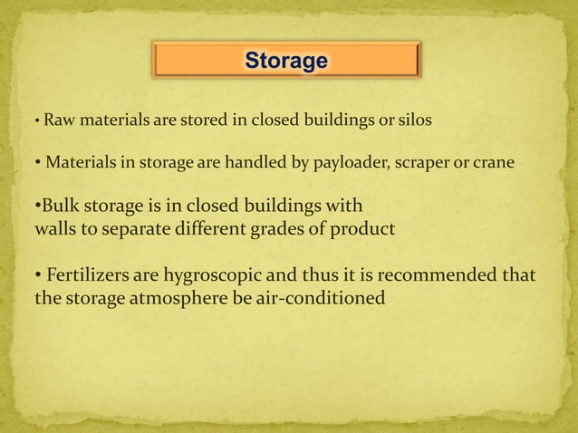 NPK fertilizers - Types, Manufacturing methods | PPTX | Gardening ...