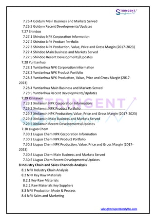 NPK Market | PDF