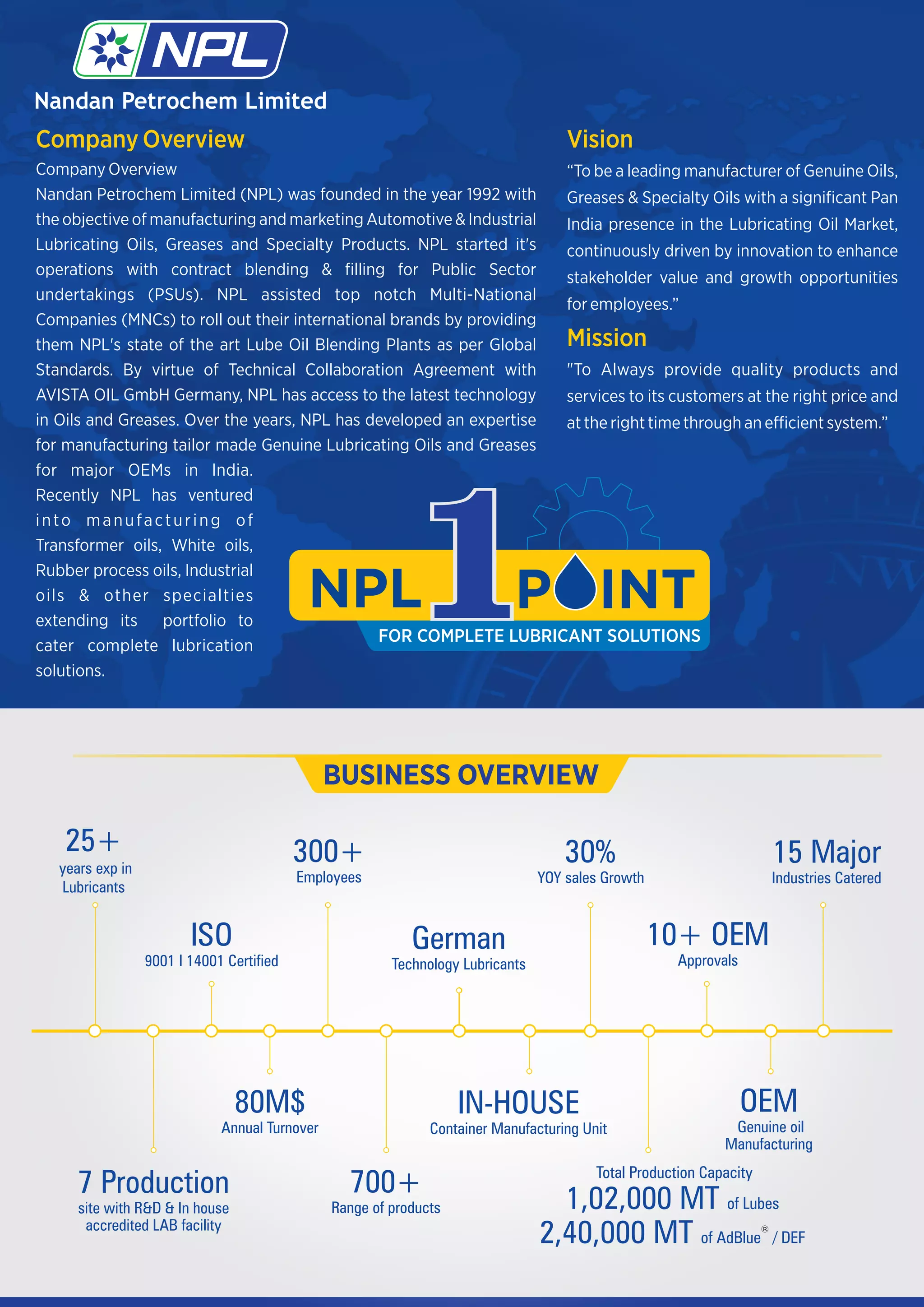 NPL Corporate Brochure | PDF