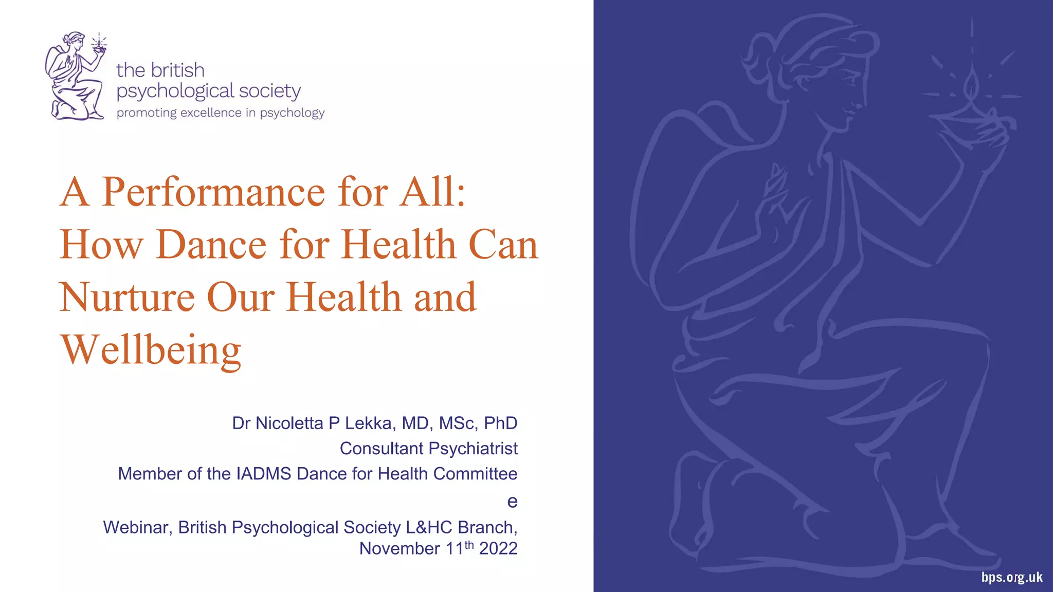A performance for all: How Dance for Health can nurture our health and ...