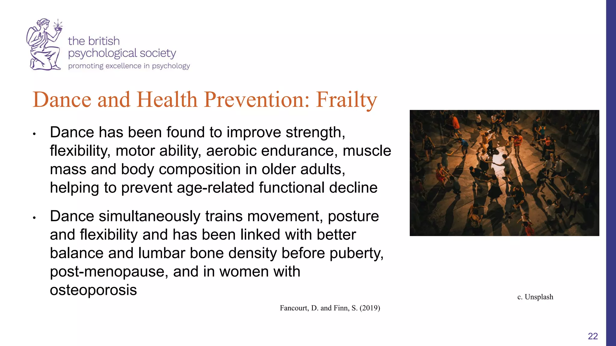 A performance for all: How Dance for Health can nurture our health and ...