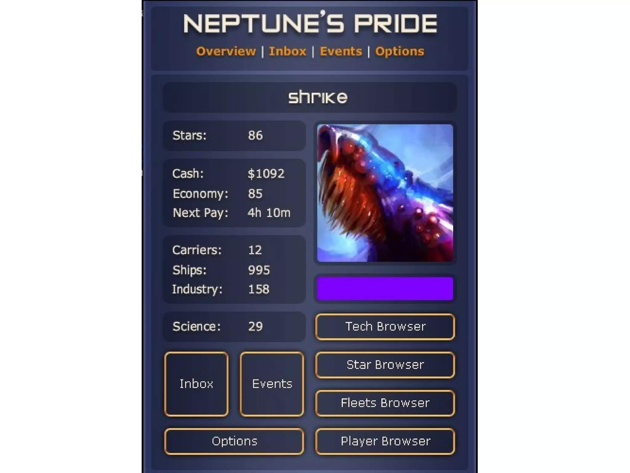 Neptune's Pride logs | PPT