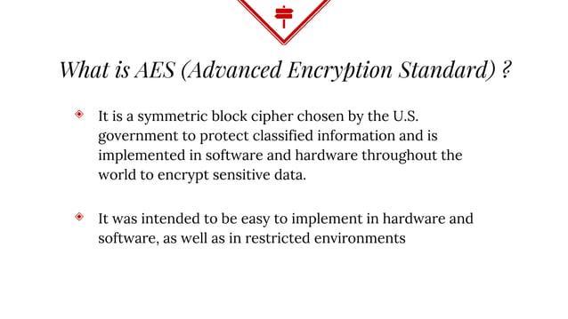 Encryption And Decryption Using Aes Algorithm Pptx