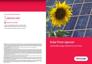 Solar Power - Sustainable energy solutions for your home | PPT