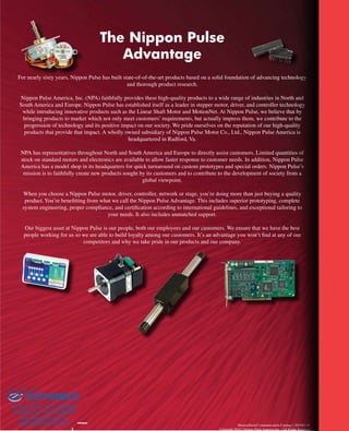 Npm motion control_serial_communication_catalog | PDF | Technology & Computing