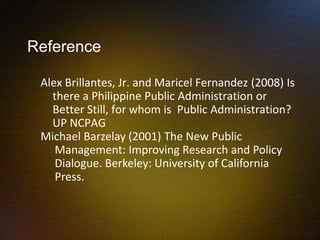 New Public Management | PDF