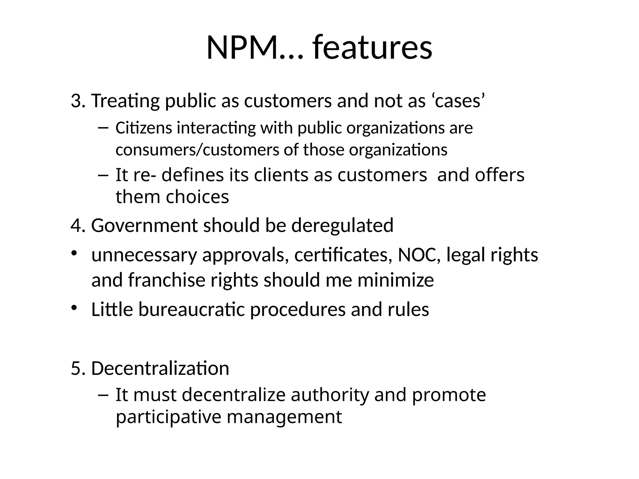 NPM & Reinventing Govt.pptx.......................... | PPT