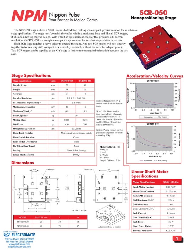 Npm scr 50_specsheet | PDF