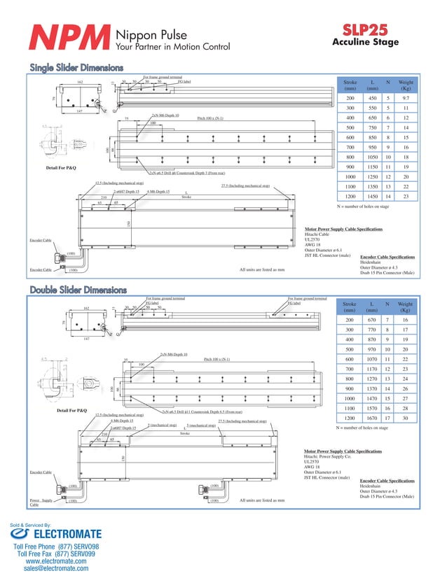 Npm slp 25_specsheet | PDF