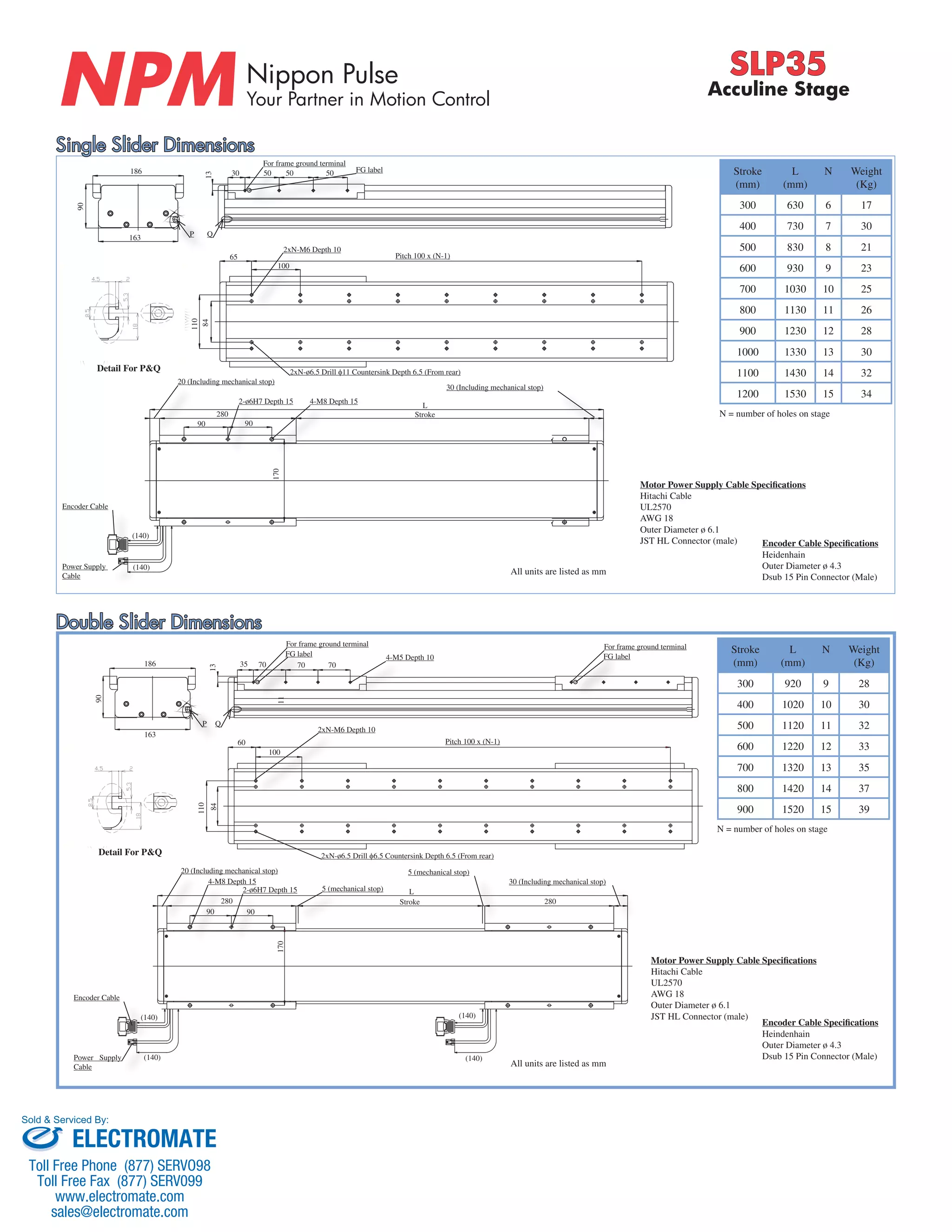 Npm slp 35_specsheet | PDF