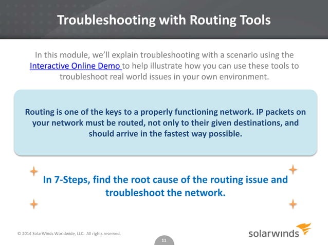 Troubleshoot Network Problems with Routing Rules | PPT