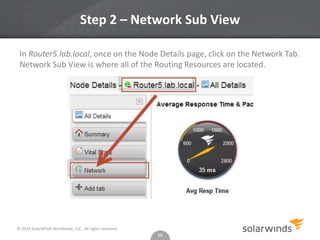 Troubleshoot Network Problems with Routing Rules | PPT