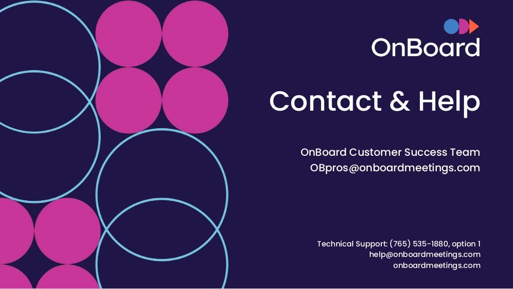OnBoard Panel: Nonprofit Use Cases | PPTX