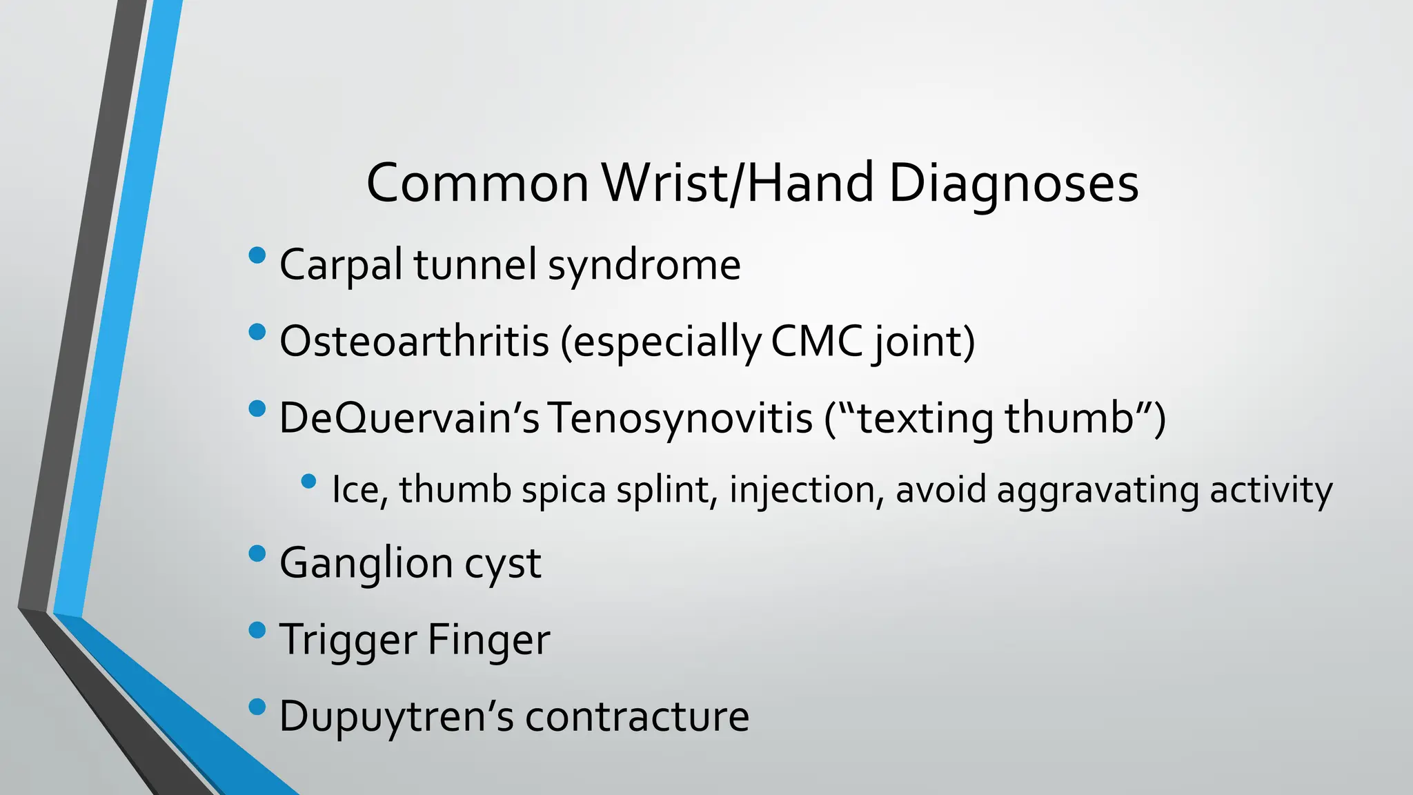 MsK exam fully covered for physiotherapist | PPT