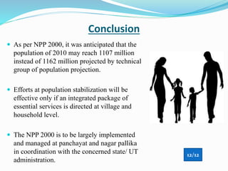 National Population Policy | PPTX