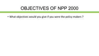 National Population Policy | PPTX