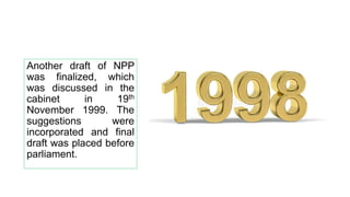 National Population Policy | PPTX