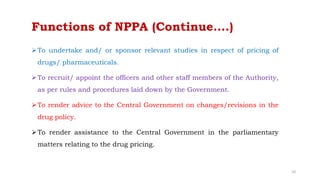 National Pharmaceutical Pricing Authority (NPPA) & Drug Price Control ...