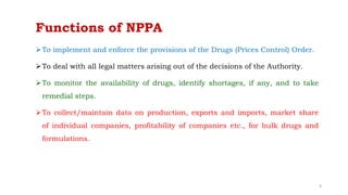 National Pharmaceutical Pricing Authority (NPPA) & Drug Price Control ...