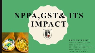 Nppa,gst& its impact | PPTX