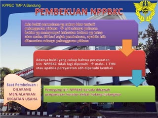 Nppbkc penyalur mmea | PPT