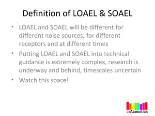 Nppf and noise for linked in | PPT | Medical Health