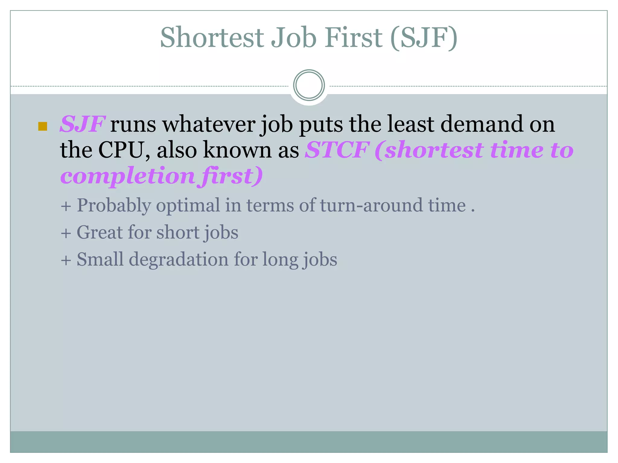 Process and CPU scheduler | PPTX