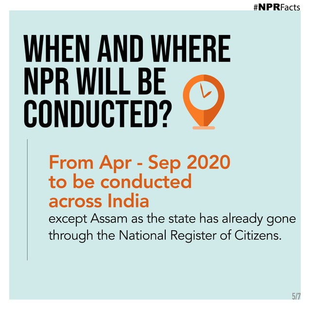 National Population Register (NPR) Facts | PDF