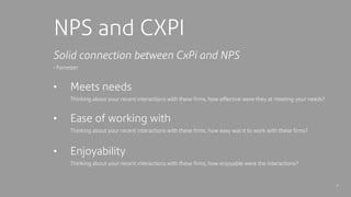 Net Promoter, CxPi, and SUS | PDF