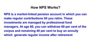 National Pension System (NPS) | PDF