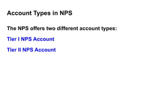 National Pension System (NPS) | PDF