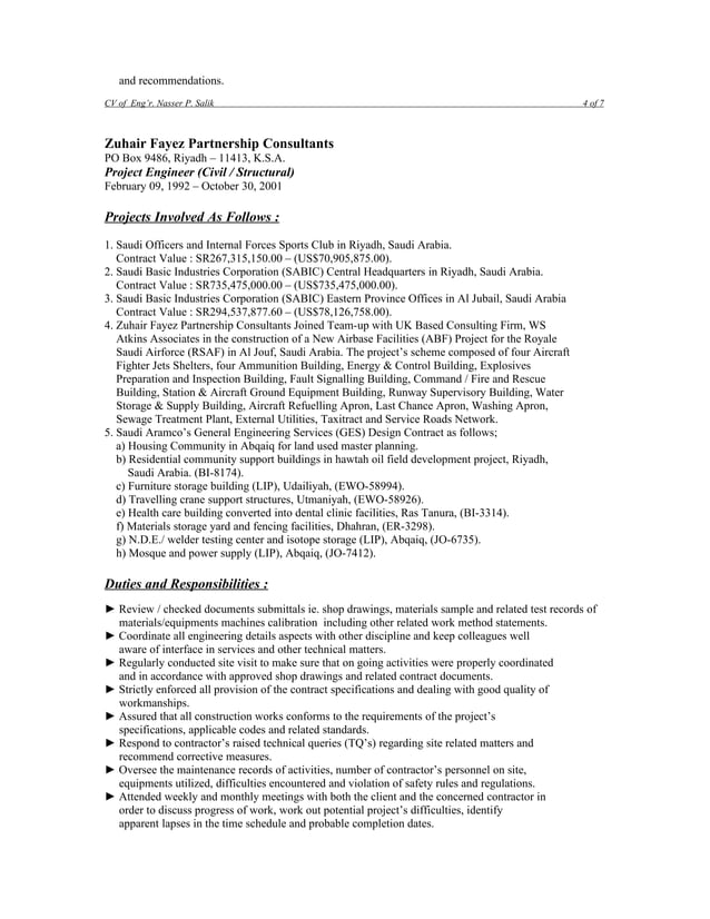 Nps.Cv 2009 | DOC | Civil Engineering Industry | Industries