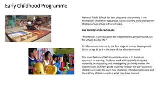 NPS - Early Childhood Programme | PPT