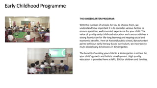 NPS - Early Childhood Programme | PPT