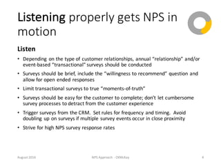 NPS Program Approach Outline | PDF