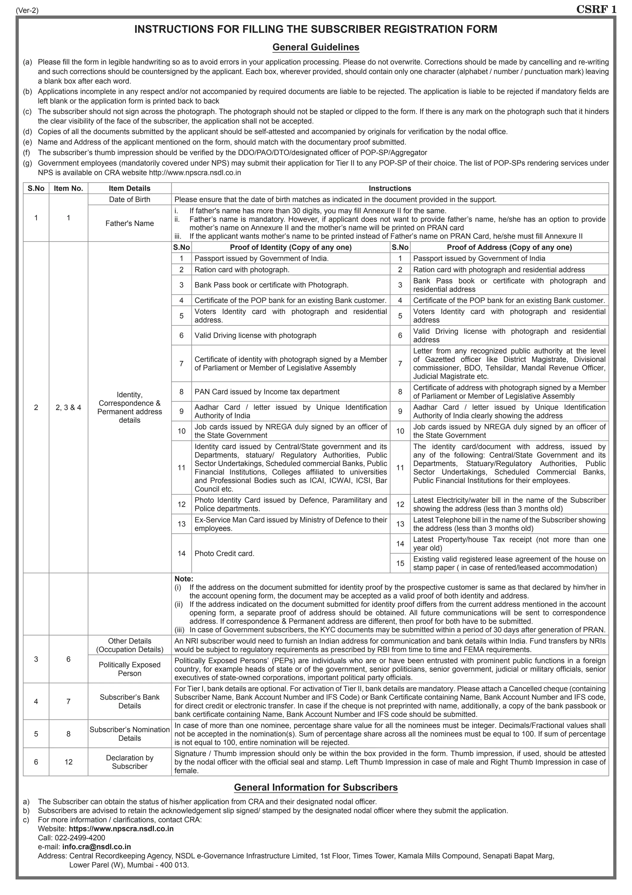 Nps editable form | PDF