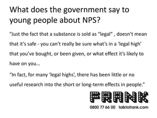 NPS education and prevention - a tricky balance | PPTX