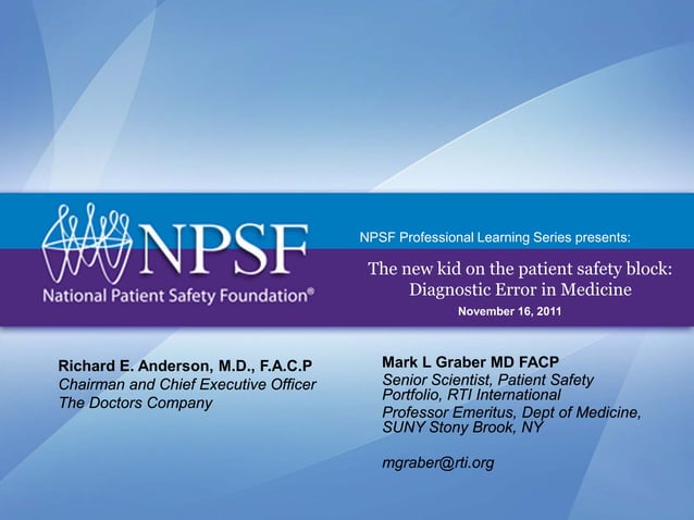 Npsf slides graber | PDF