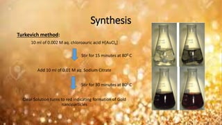 Gold Nanoparticles | PPTX