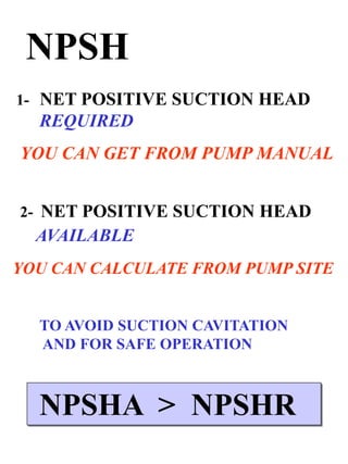 NPSH | PPT