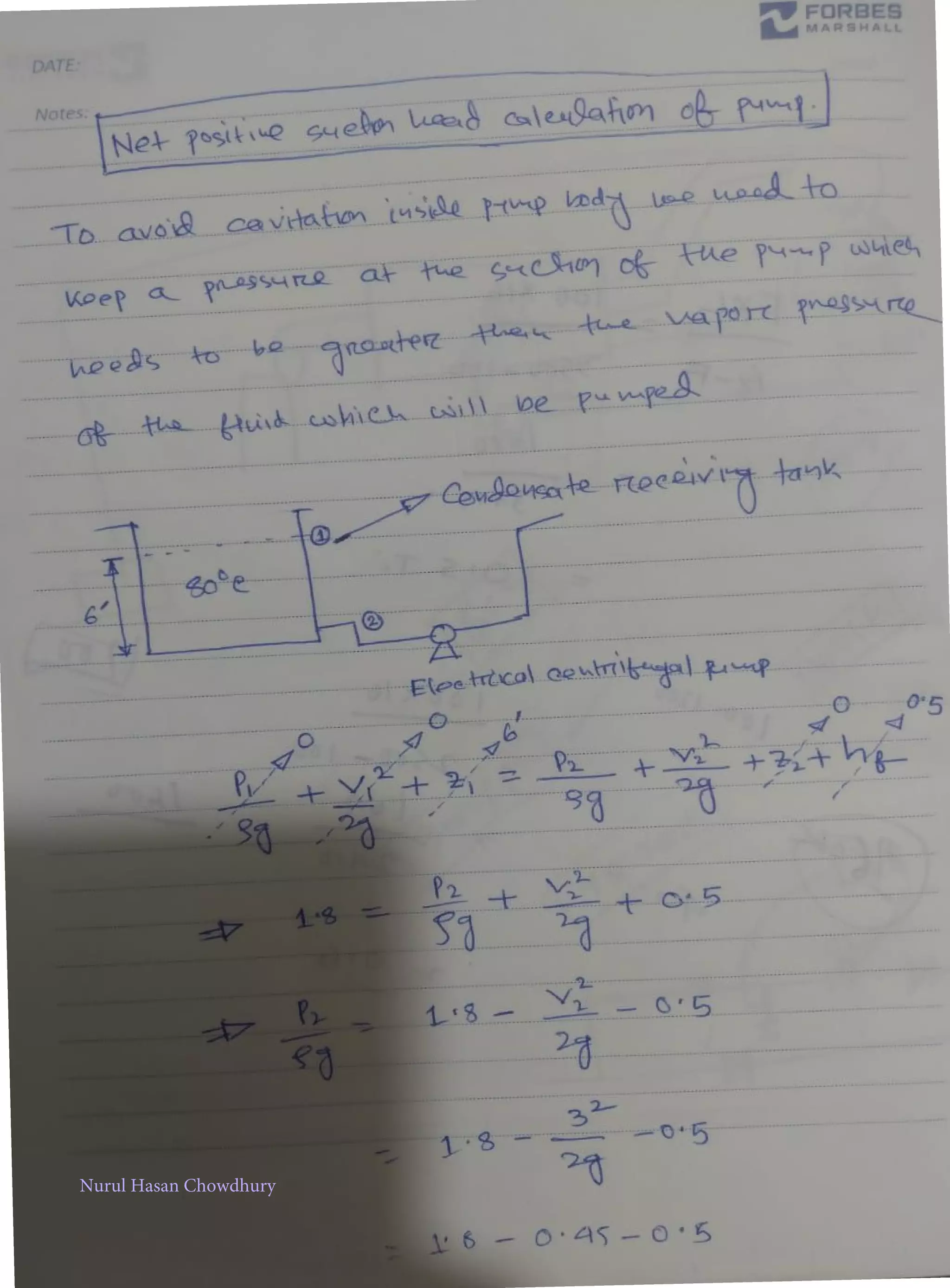 NPSH Calculation for Electrical Centrifugal Pump.pdf