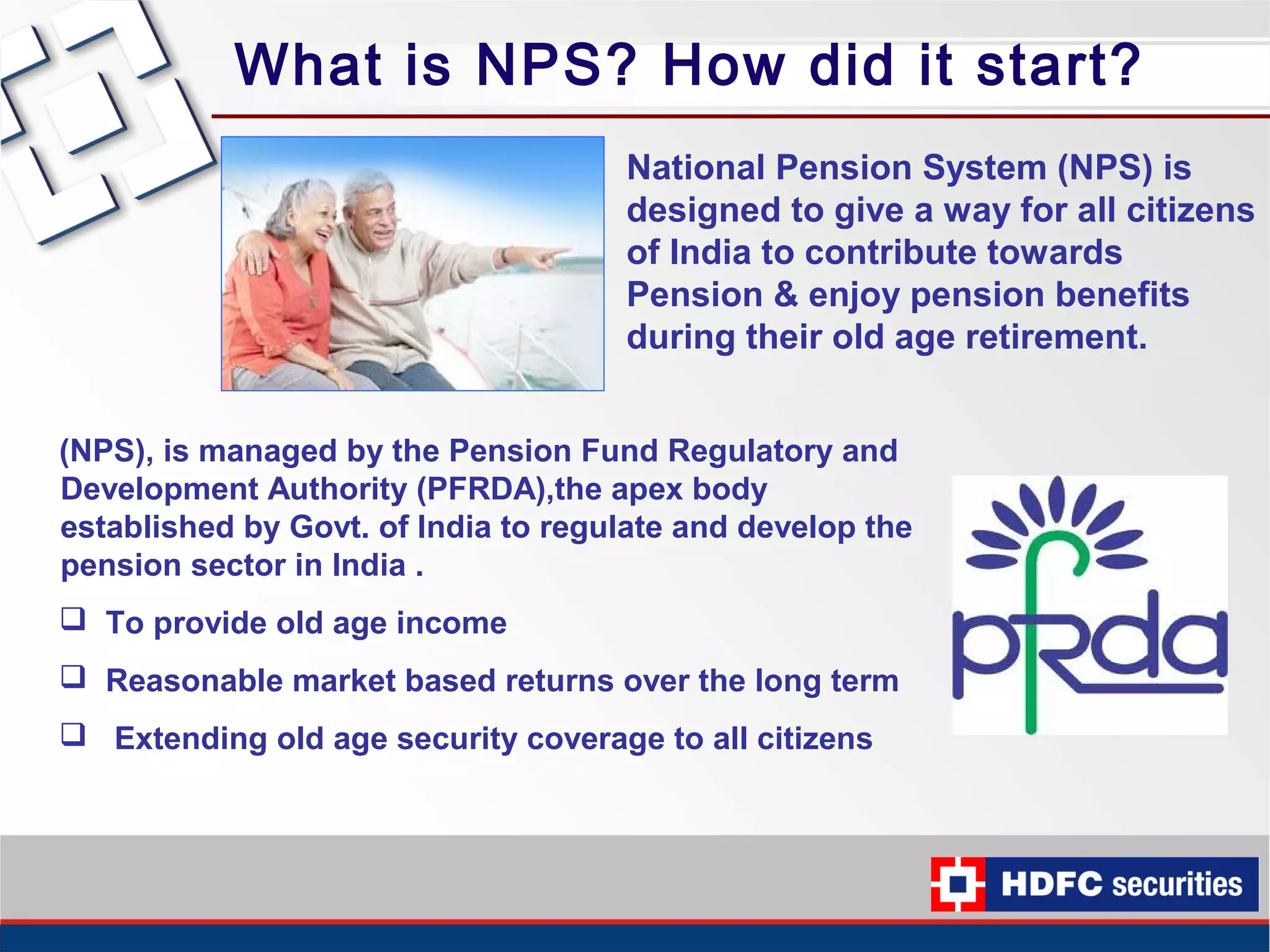 HDFCsec-Learning Series-NPS | PPT