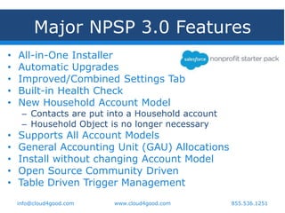 Npsp 3 upgrade presentation v3 | PPT