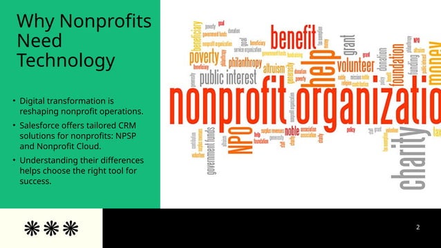 NPSP Package vs. Nonprofit Cloud: Understanding the Differences and Choosing the Right Solution ...