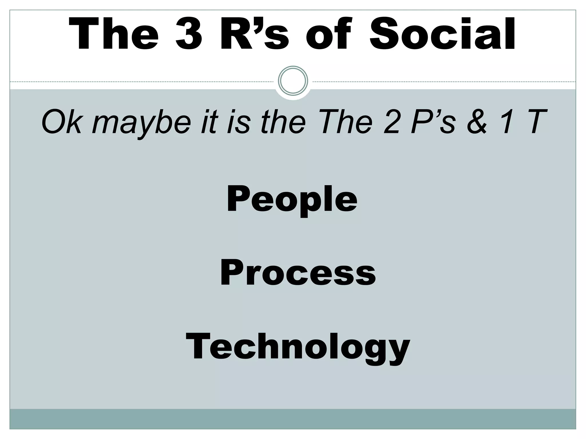 NPS social education people process technology | PPTX